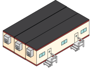 Expandable S-Plex Modular Buildings | Satellite Shelters