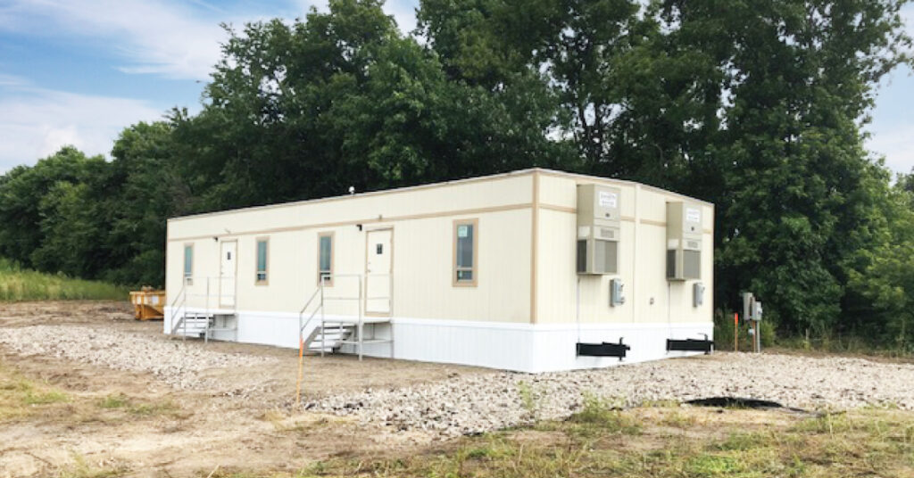 Prepare Your Job Site for Mobile Office Delivery | Satellite